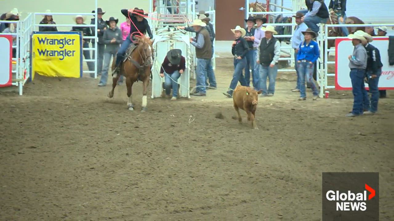 Breakaway rope rodeo qualifiers win final spots for Calgary Stampede 2026