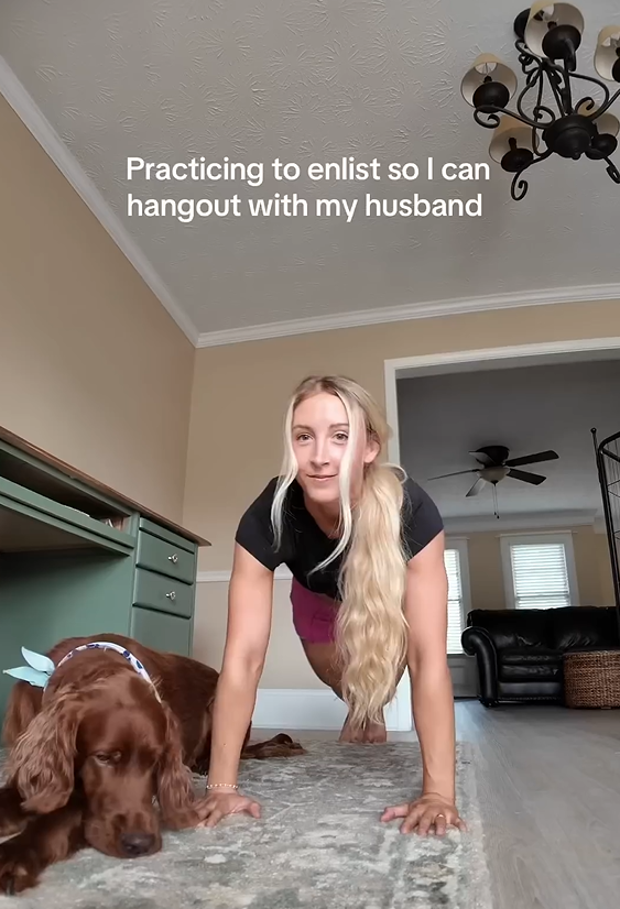 Training to enlist? Push-up challenge inspired by military fitness goals