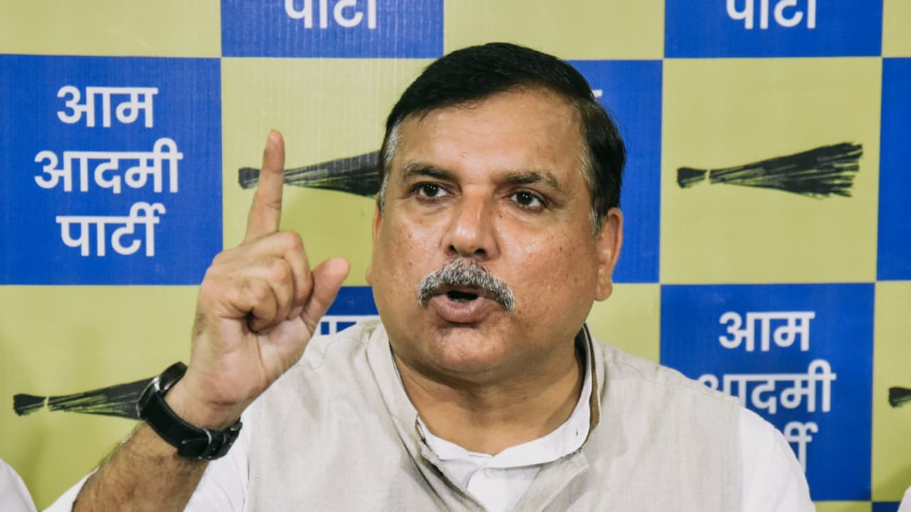 Sanjay Singh slams PM Modi's silence on Indian flag disrespect in US