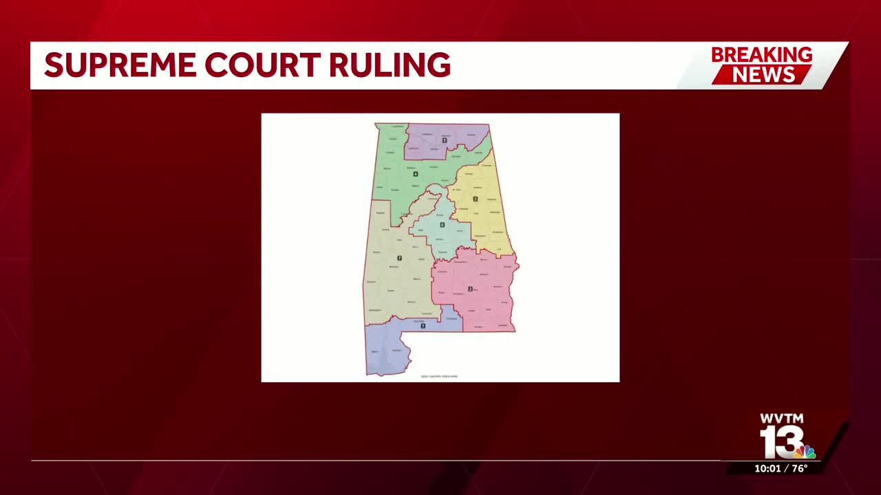 Supreme Court allows Alabama to use congressional map favoring ...