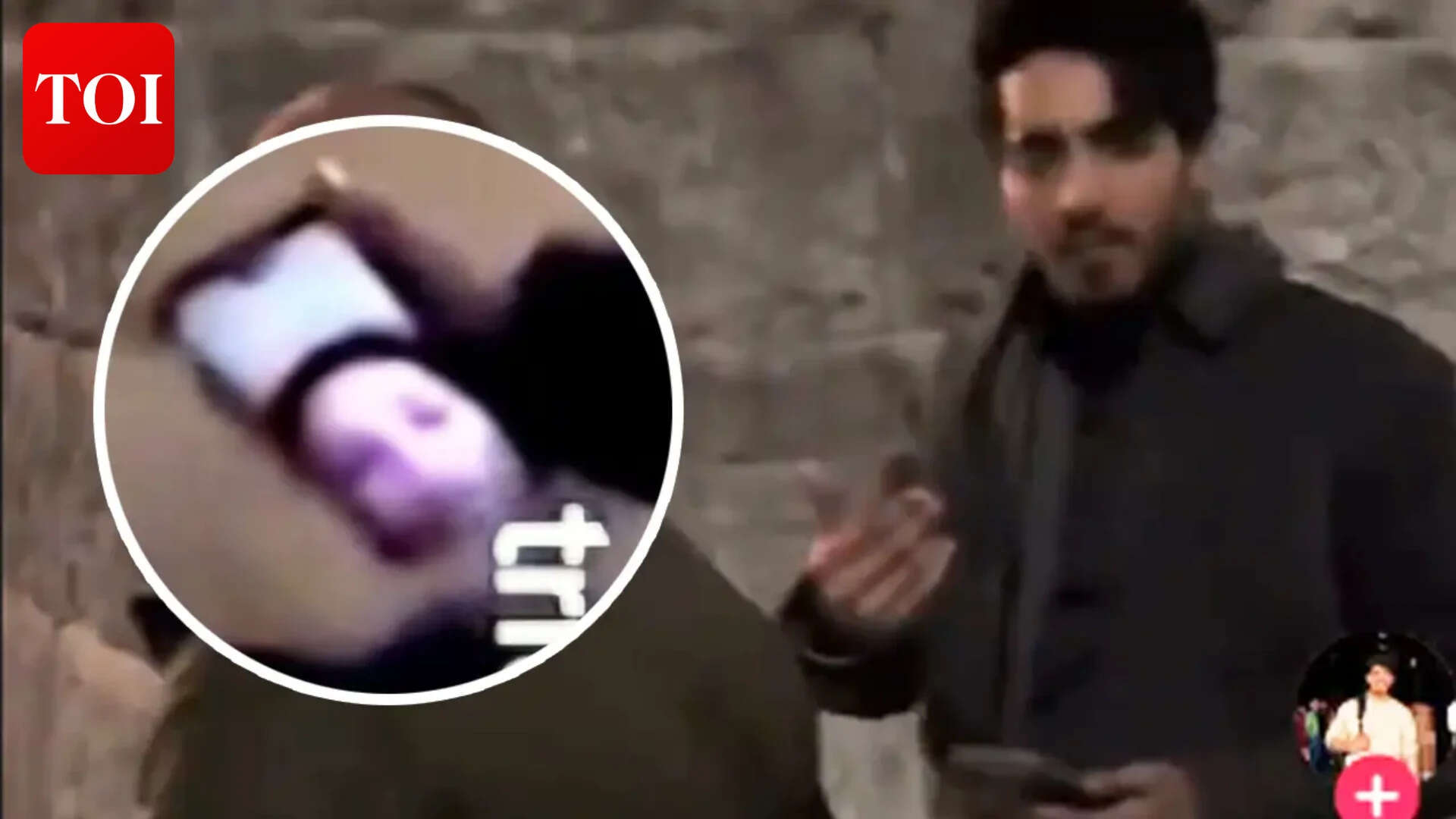 Was Ahaan Panday on video call with Aneet Padda in viral clip from UK ...