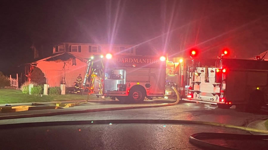 Crews respond to Boardman house fire