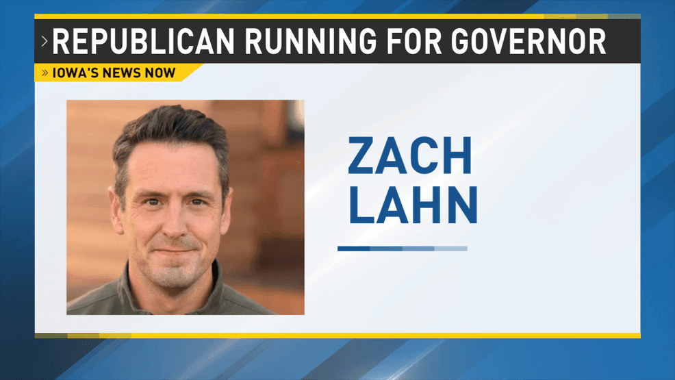 Zach Lahn wins GOP nod for Iowa governor as Rep. Randy Feenstra concedes