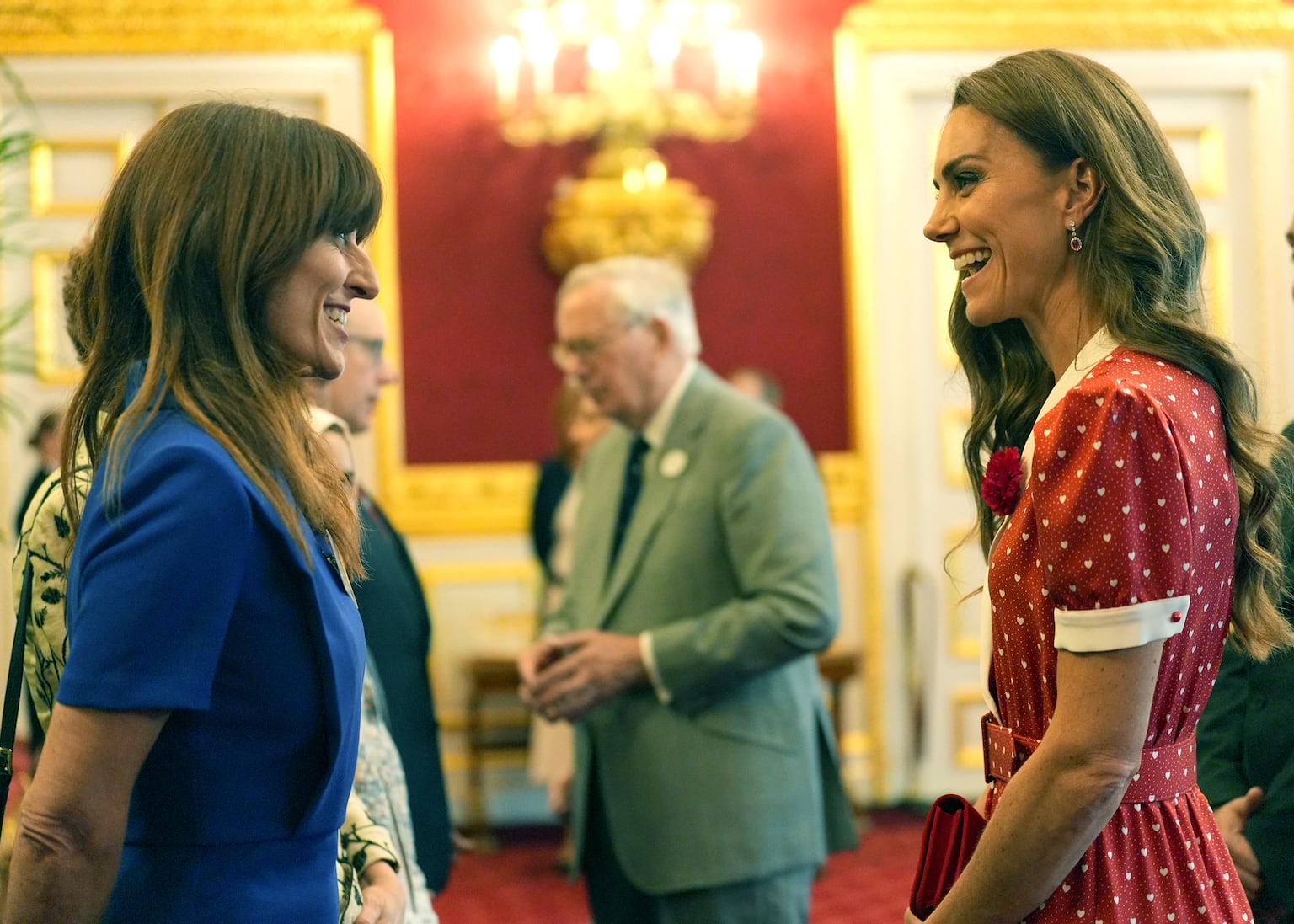 Kate and Davina McCall speak about cancer experiences at charity reception
