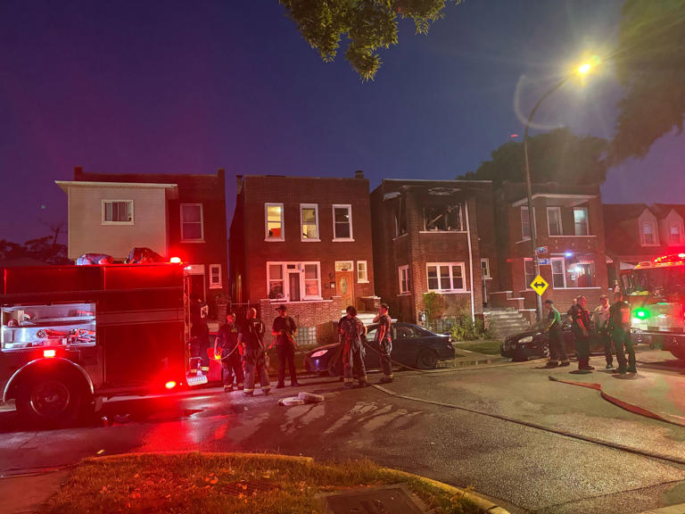 Fiery blaze in Cicero sends plume of smoke into air, video shows