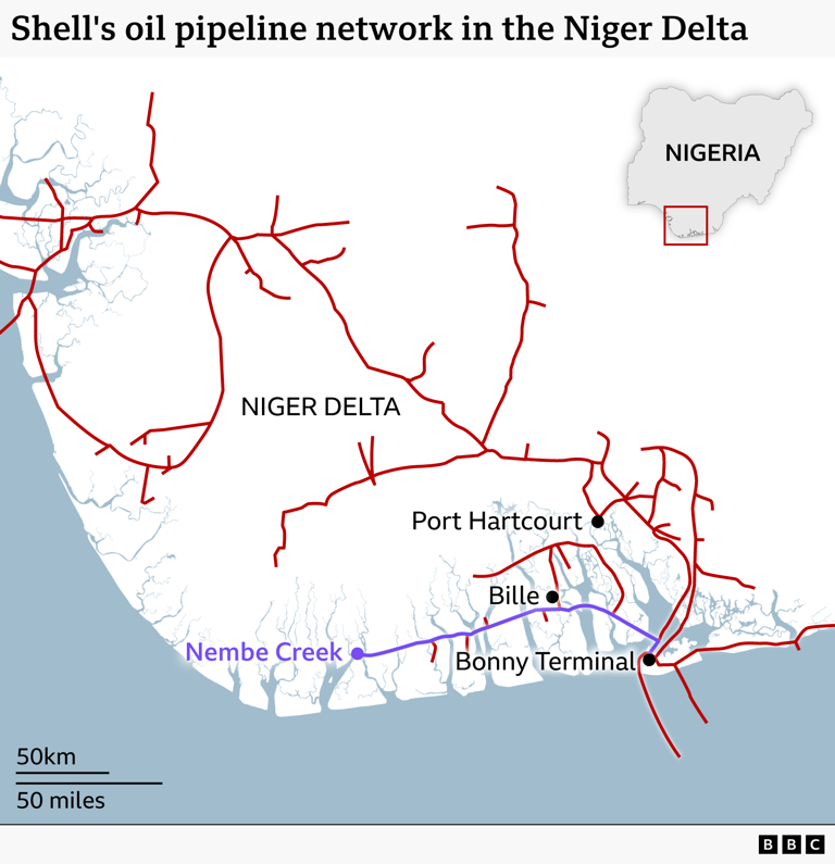 Shell pumped oil through Nigeria pipeline for years despite pollution ...