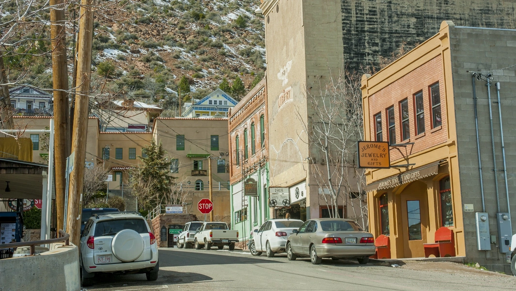 Historic and scenic highlights of Jerome, Arizona