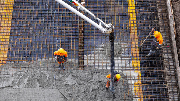 What is the 20/30/40 rule for concrete?