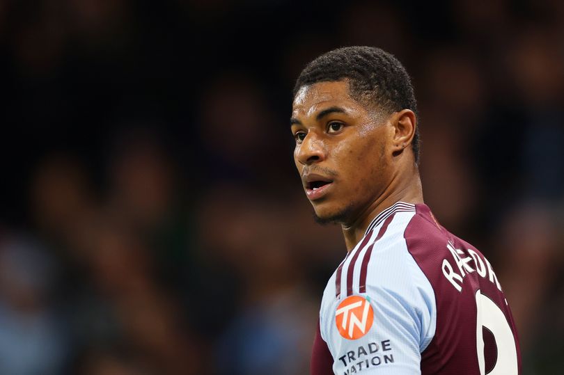 I was frustrated at Aston Villa when Marcus Rashford was in the team ...