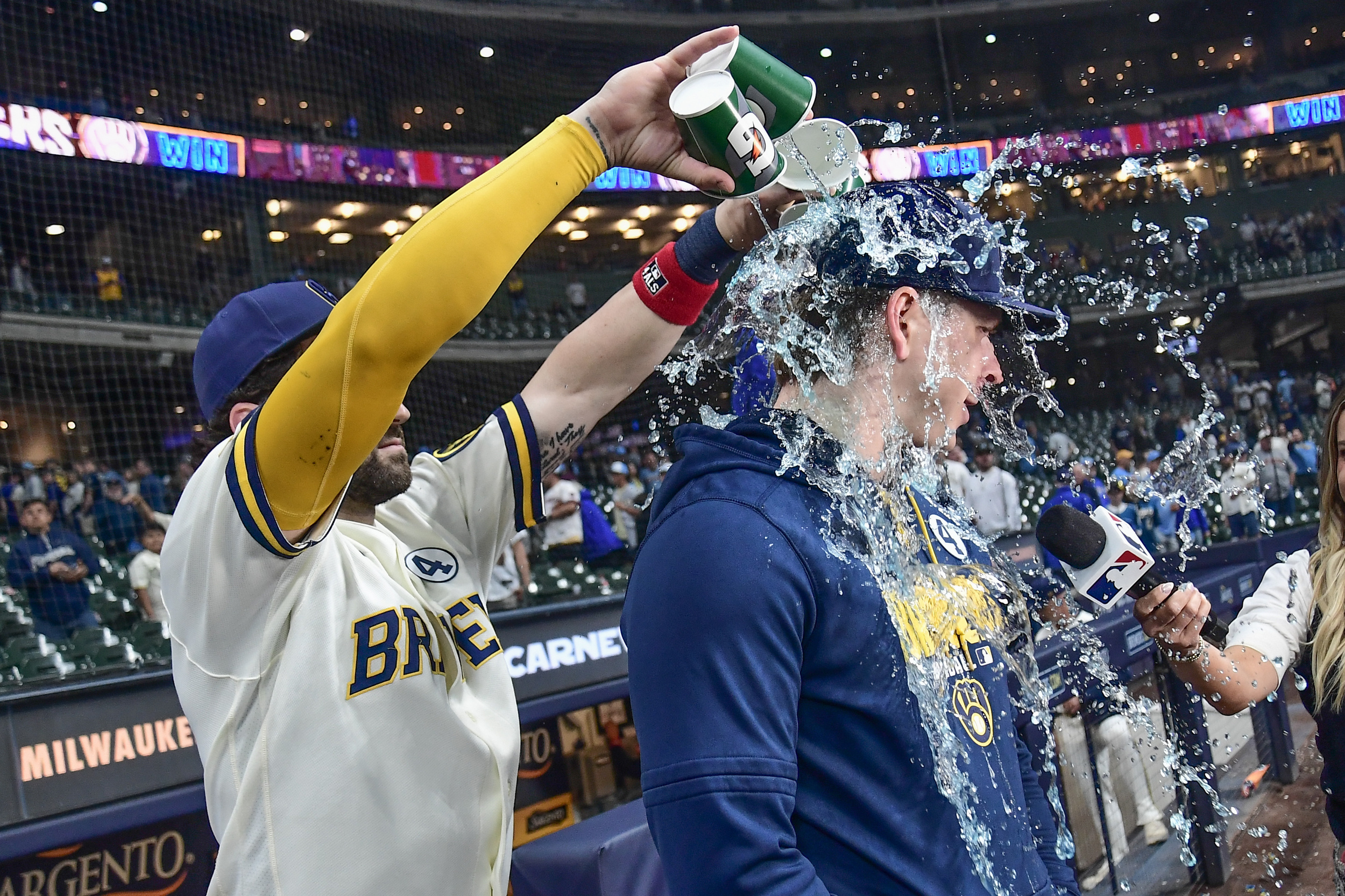 Brewers' Kyle Harrison gets his revenge, matches career high in win