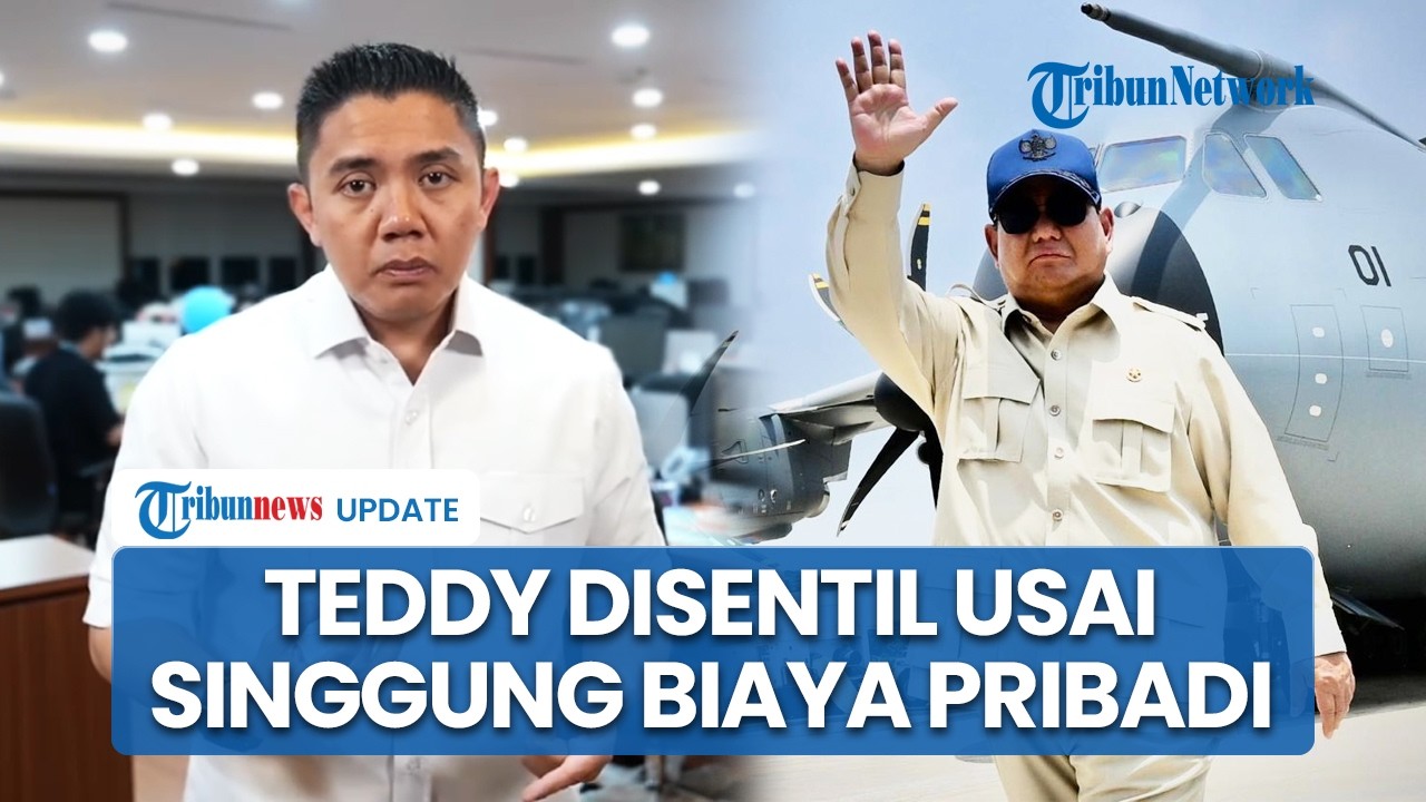 Teddy disentil usai sebut Prabowo pakai dana pribadi tanggung kelebihan ...