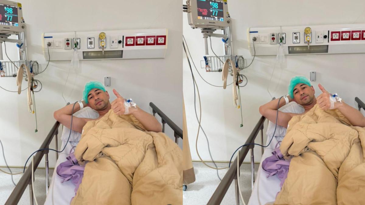 Raffi Ahmad sakit apa? Pulang berhaji mendadak operasi, perban melekat ...