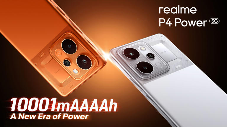 Realme P4 Power 5G: 10,001mAh battery smartphone, now available in ...