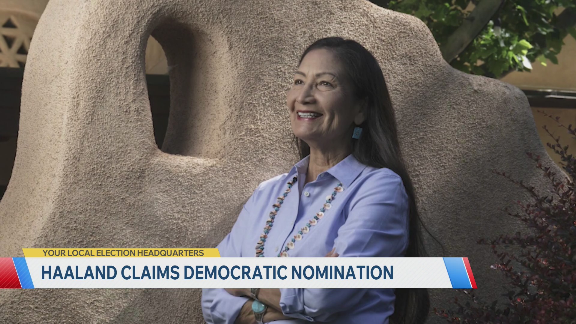 Deb Haaland claims Democratic nomination