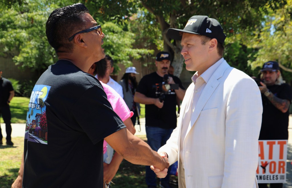 Karen Bass and Spencer Pratt lead Nithya Raman for Los Angeles mayor in ...