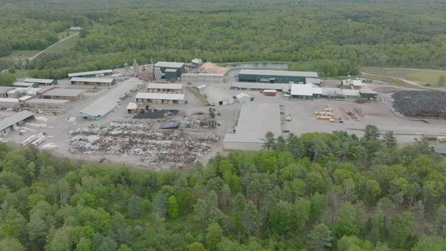 Robbins Lumber mill in Searsmont operational again after fire, explosion