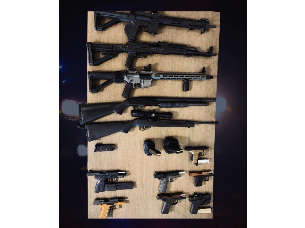 Dozen guns found in OC home during police search: Authorities