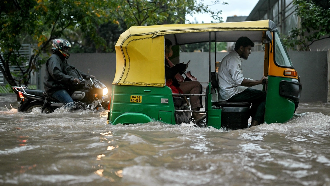 Heavy rain floods Bengaluru’s ORR for second day, more showers ahead