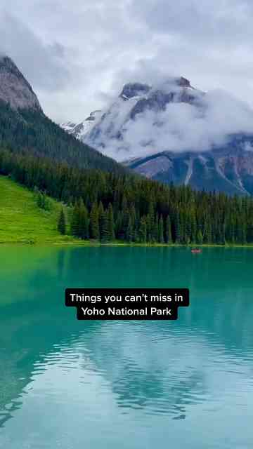 Must-do experiences in Yoho National Park