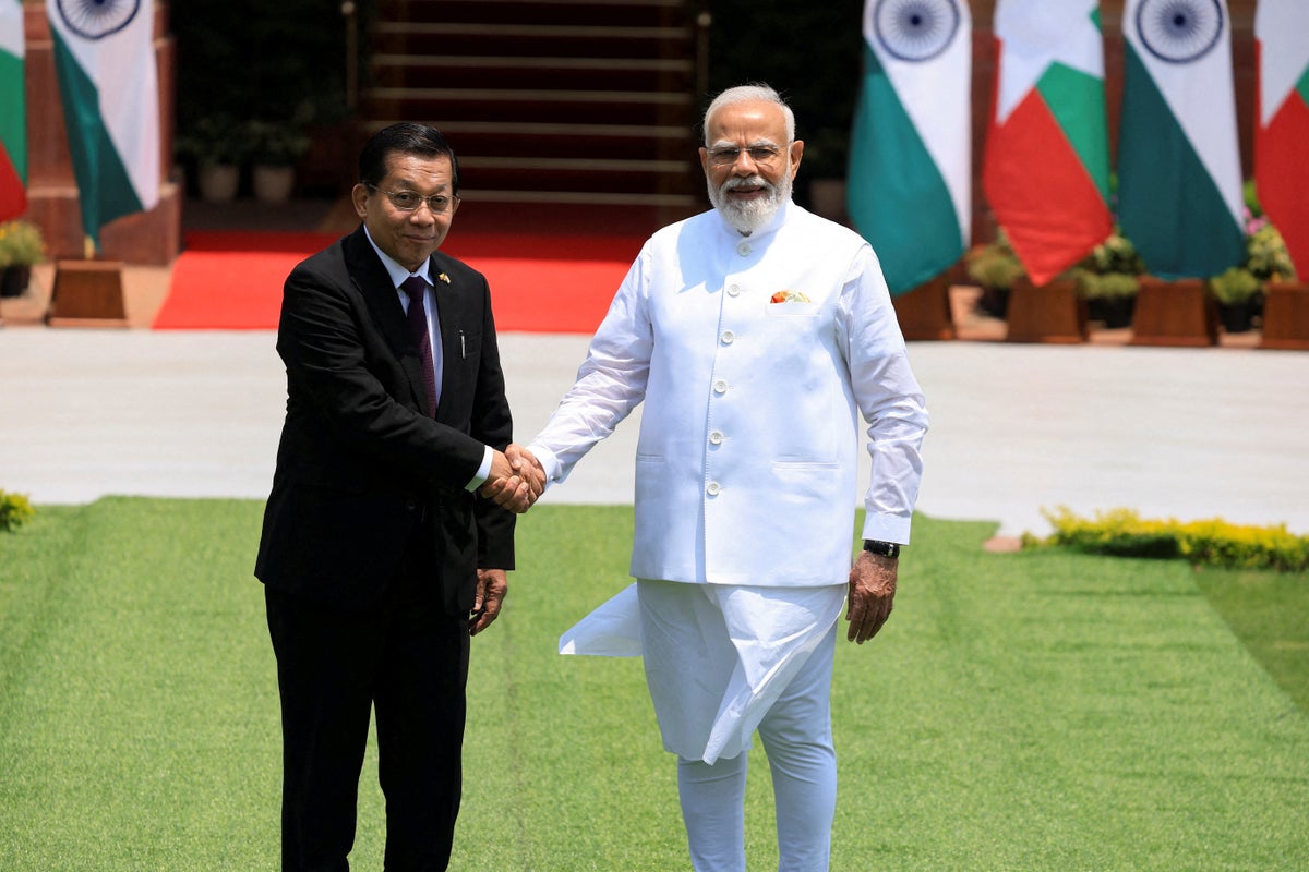 India ‘should have offered Myanmar leader handcuffs, not red carpet’