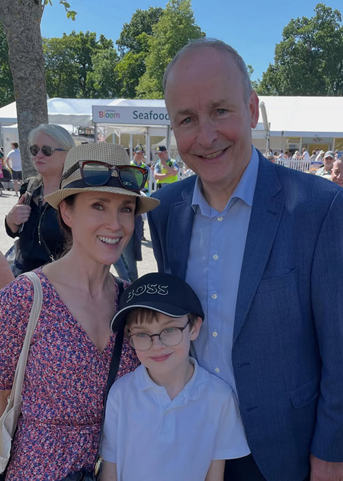 Maia Dunphy slams backlash she received for posing with Taoiseach