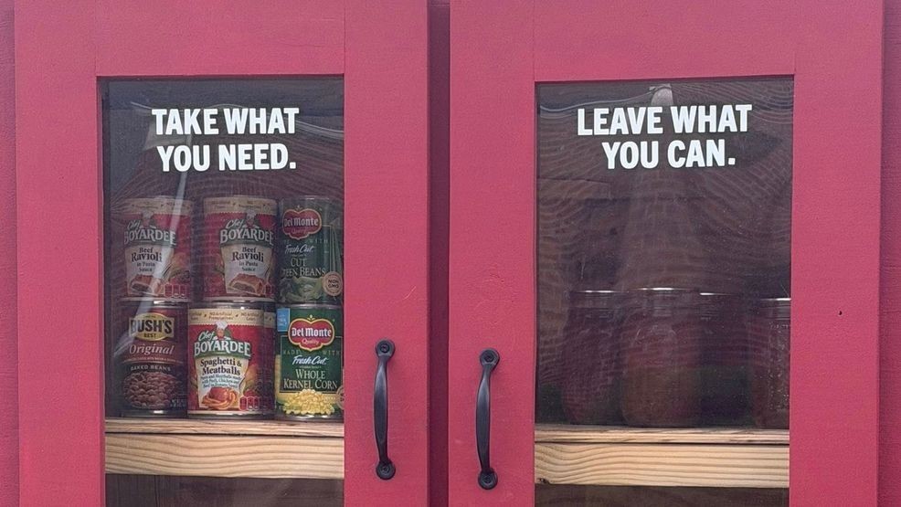 New signage marks La Grange Christian Church’s Blessing Box community ...