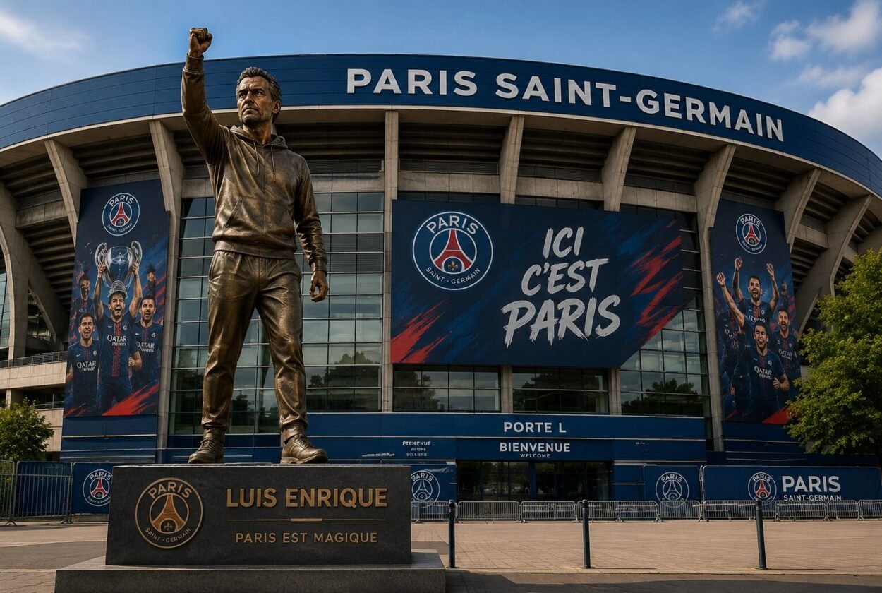 Could PSG build a statue for Luis Enrique?