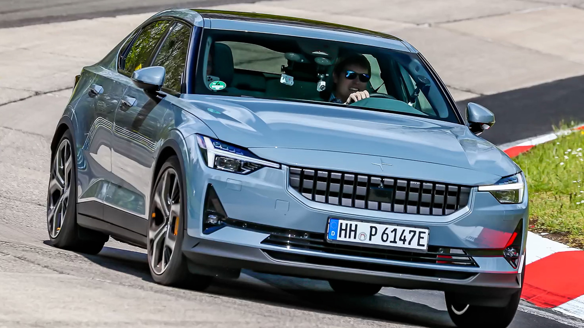 Taking the new Polestar 2 around the Nurburgring for the first time