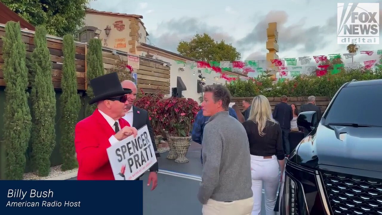 Comedian Adam Carolla, radio personality Billy Bush show up to Spencer ...