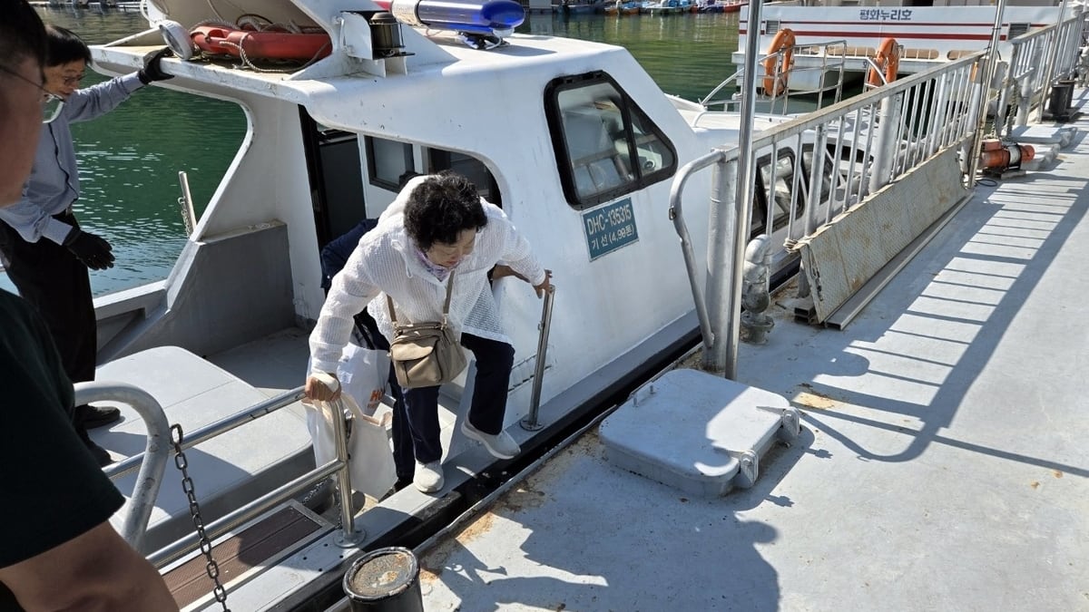 Two-hour boat, bus journey for votes