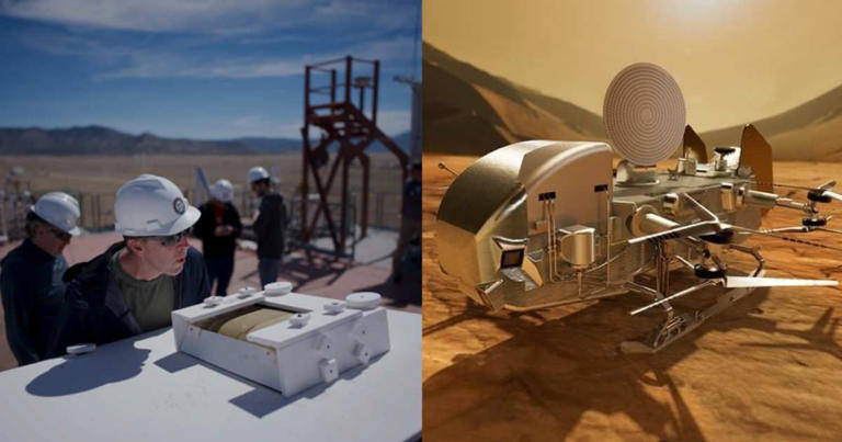 Heat shield for NASA's Dragonfly mission undergoes thermal testing in ...