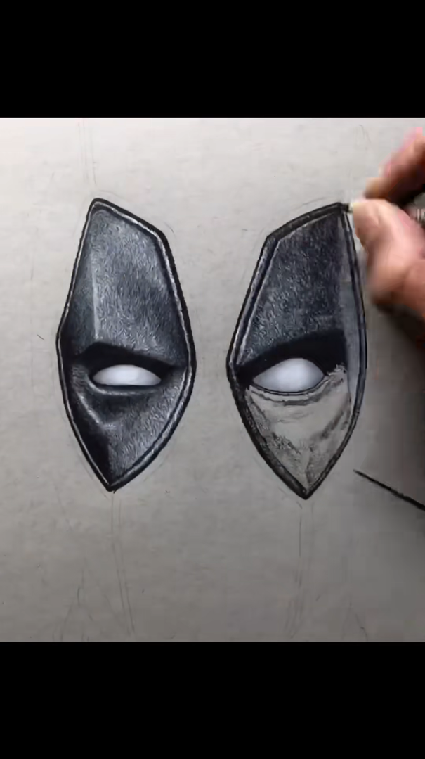 Drawing Deadpool