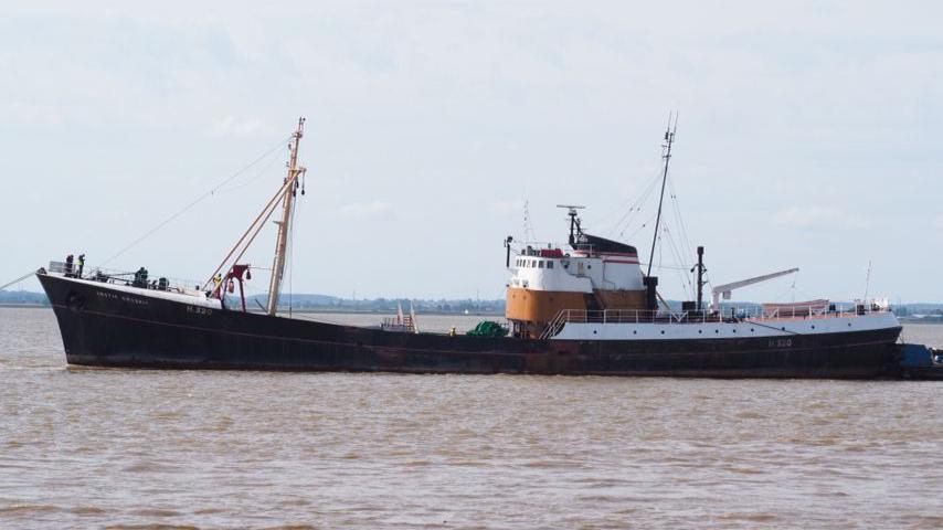 Dredging work to start to move historic trawler