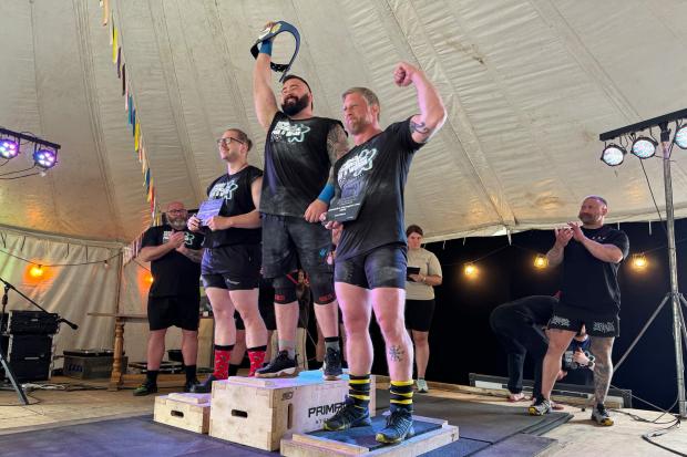 Kieran named 'Cumbria's strongest man' in emotional win alongside two ...