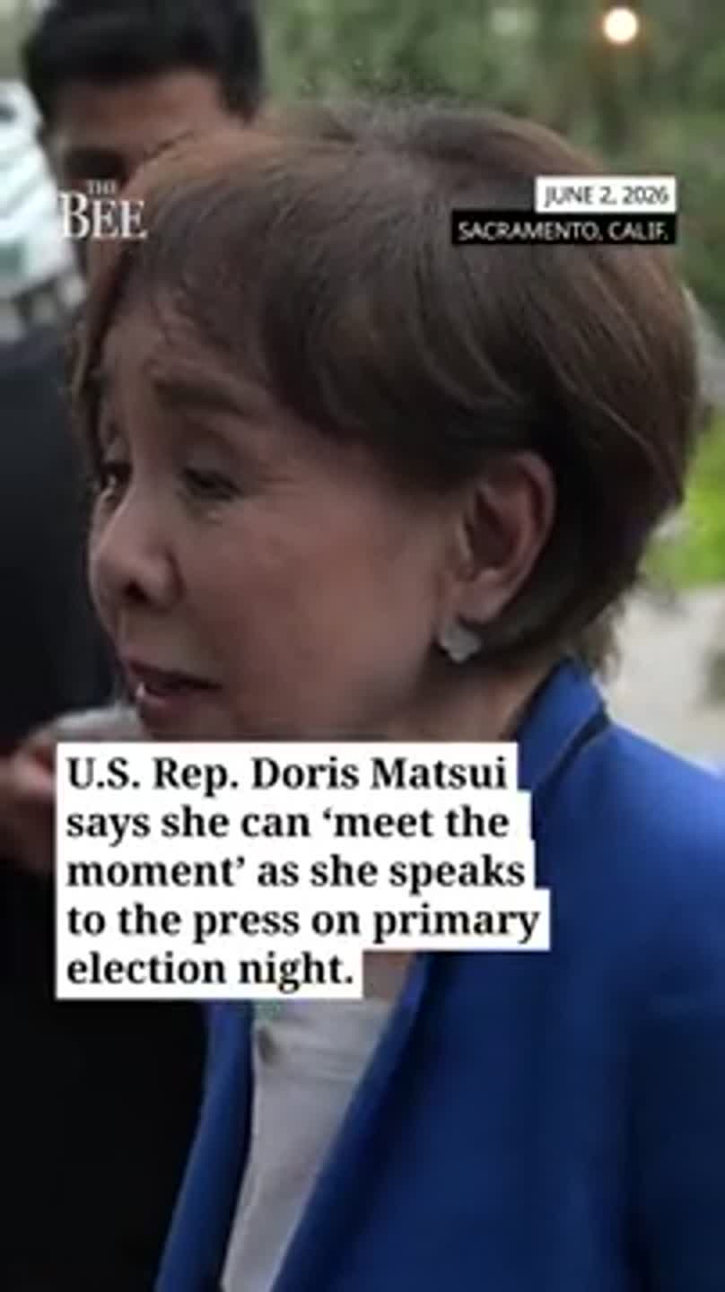 Listen as US Rep. Doris Matsui speaks to the press on primary election ...