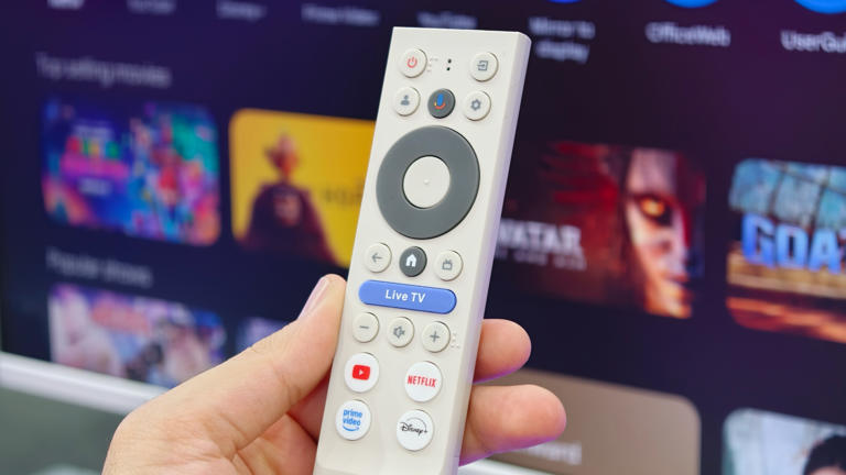 Forget a regular TV — I just tested a 160Hz monitor that has Google TV ...