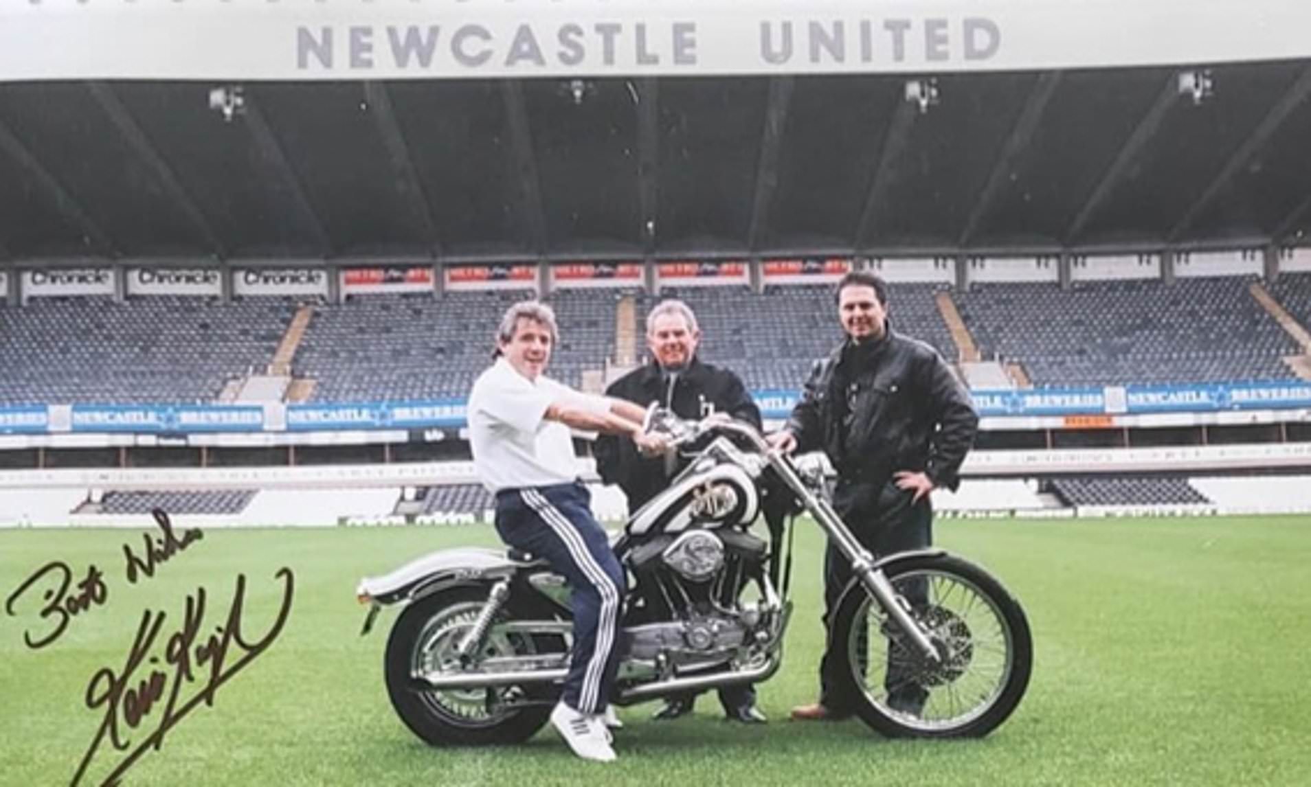 Kevin Keegan's one-off Harley-Davidson motorcycle to be auctioned after ...