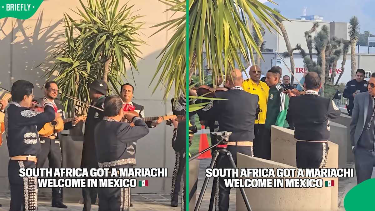 Bafana Bafana receive warm mariachi band welcome in Mexico ahead of the ...