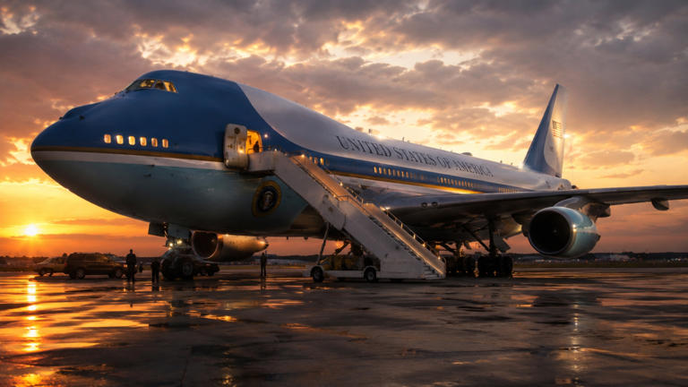Inside Air Force One: The flying White House few people ever get to see
