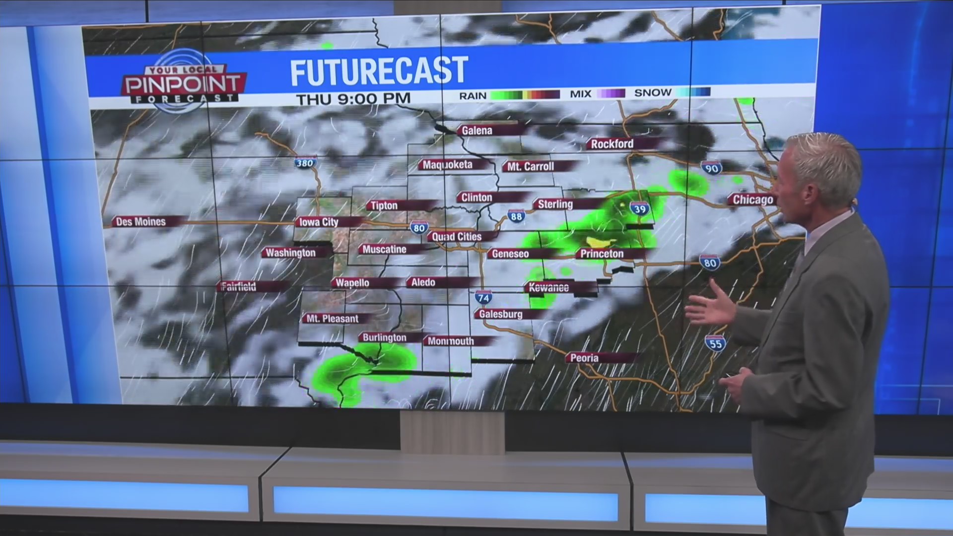 Heat, humidity, and storms on the way