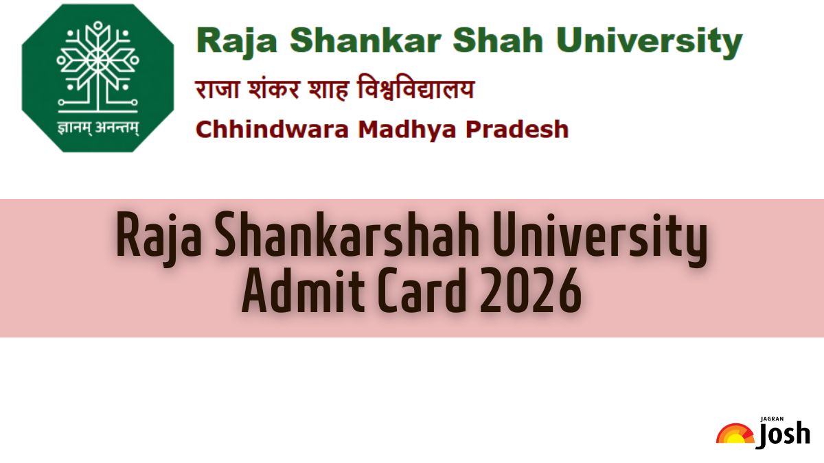 Raja Shankarshah University admit card 2026; direct link to download ...