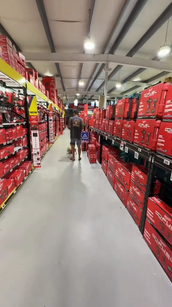 Total Tools trip ends with a trolley full of gear