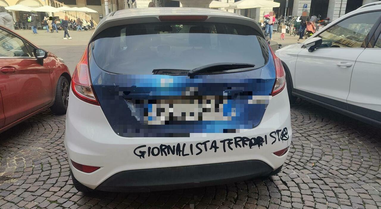 «Giornalista terrorista»: 28enne denunciato per l'imbrattamento dell ...