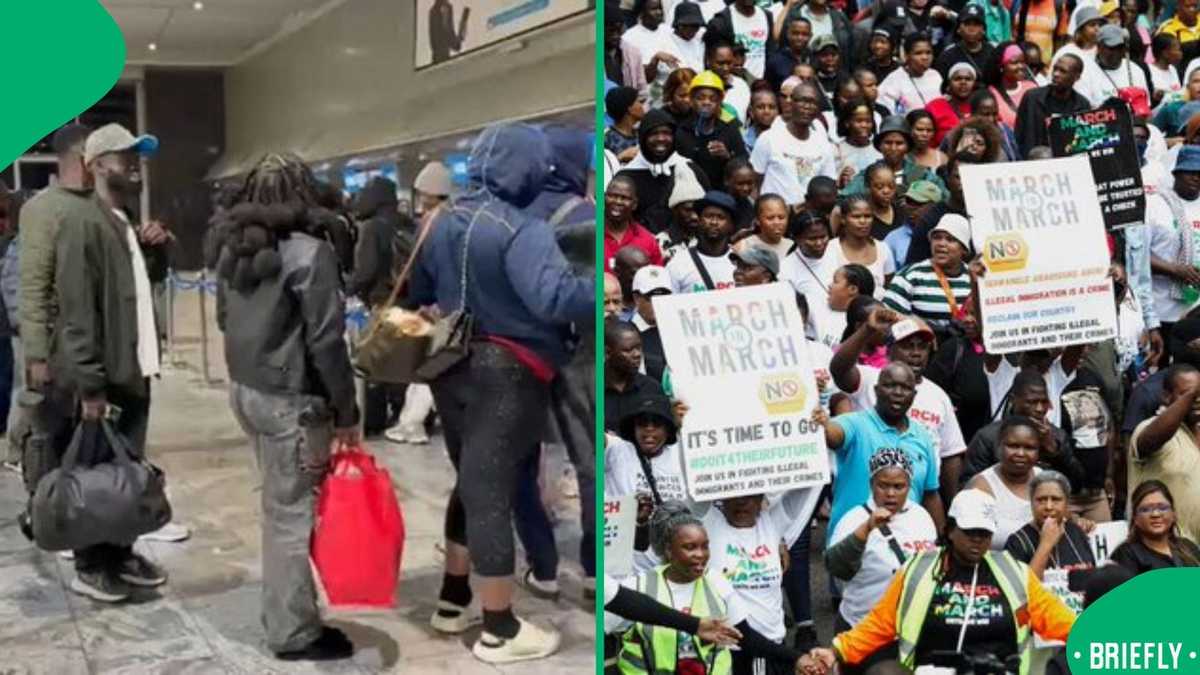 "We are going home": Foreign nationals leave South Africa amid rising ...