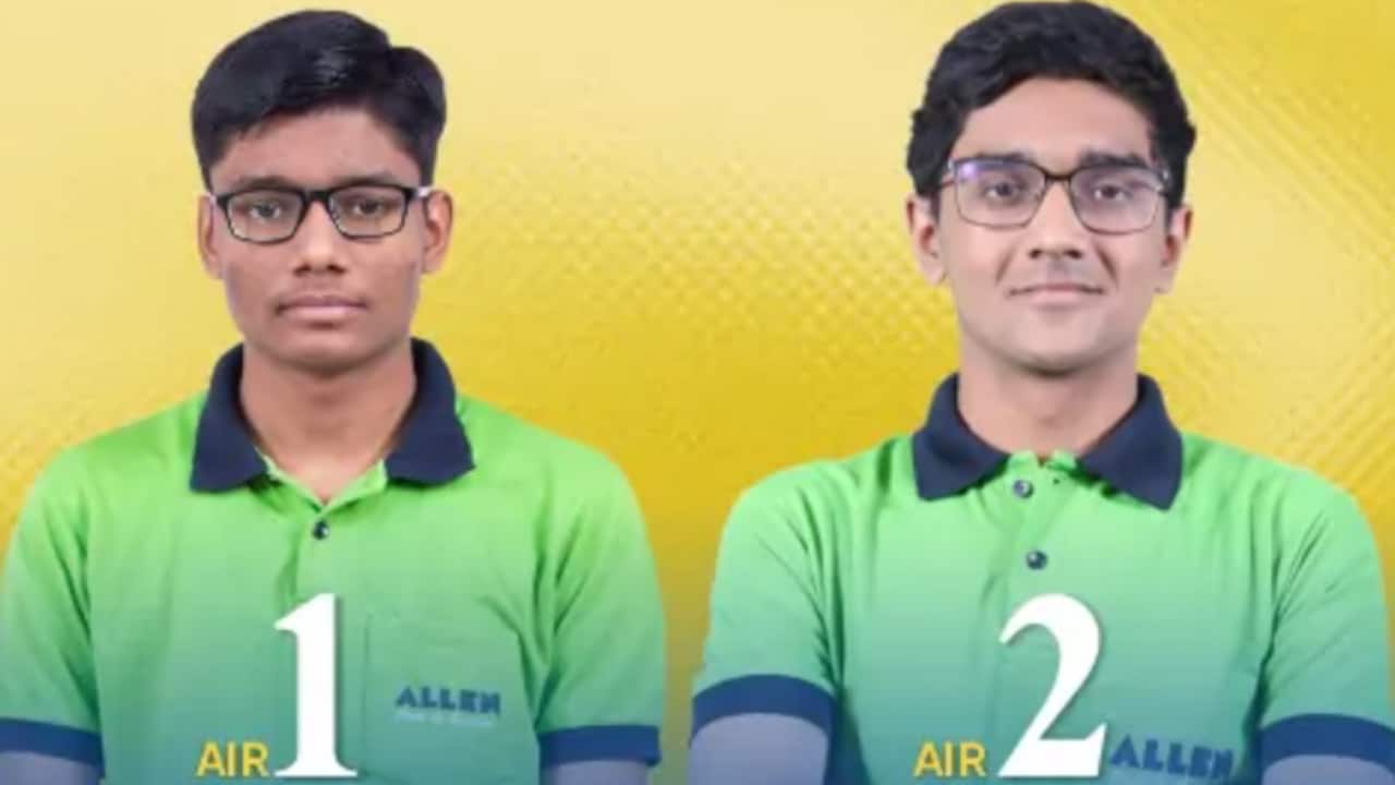 JEE Advanced 2026: AIR 1 and 2 are from same hostel — one used AI ...