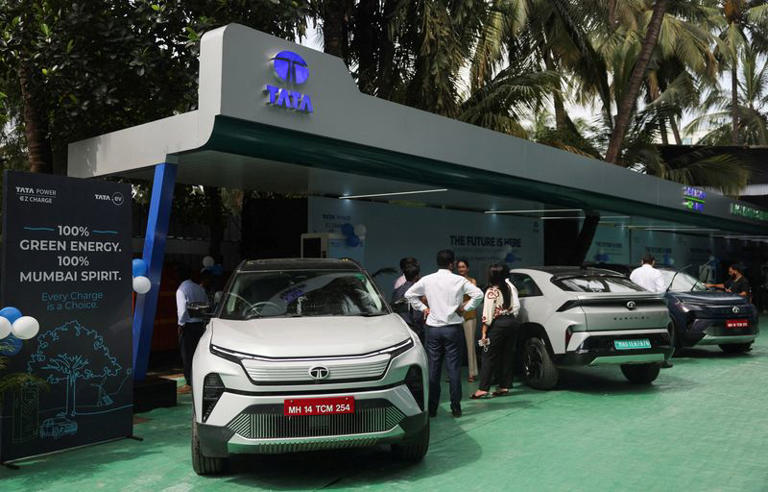 India's Tata taps China's Chery for premium EV push, sources say