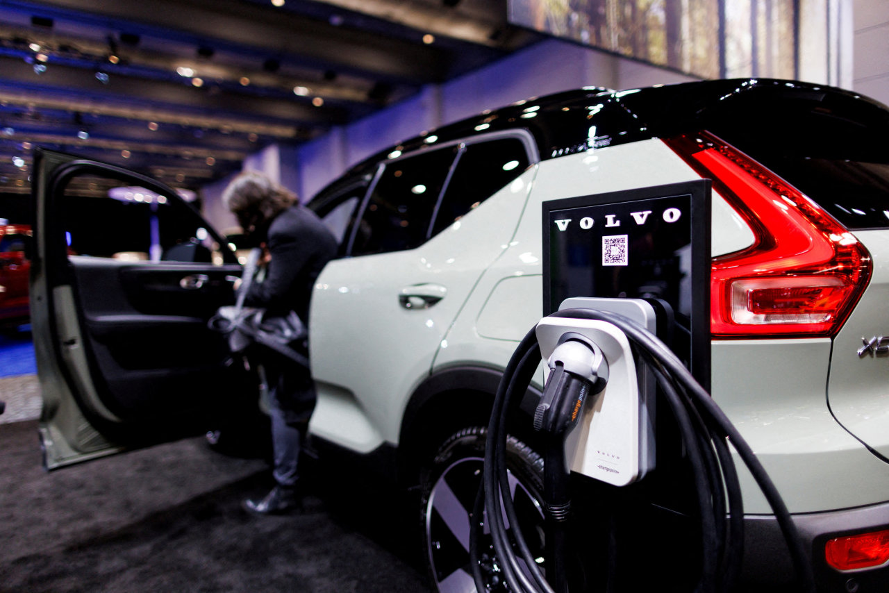 Volvo car’s sales fall 5.5% as industry headwinds continue