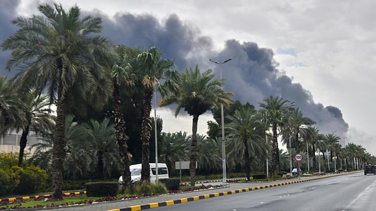 Iranian drone attack causes heavy damage to Kuwait airport as US and ...