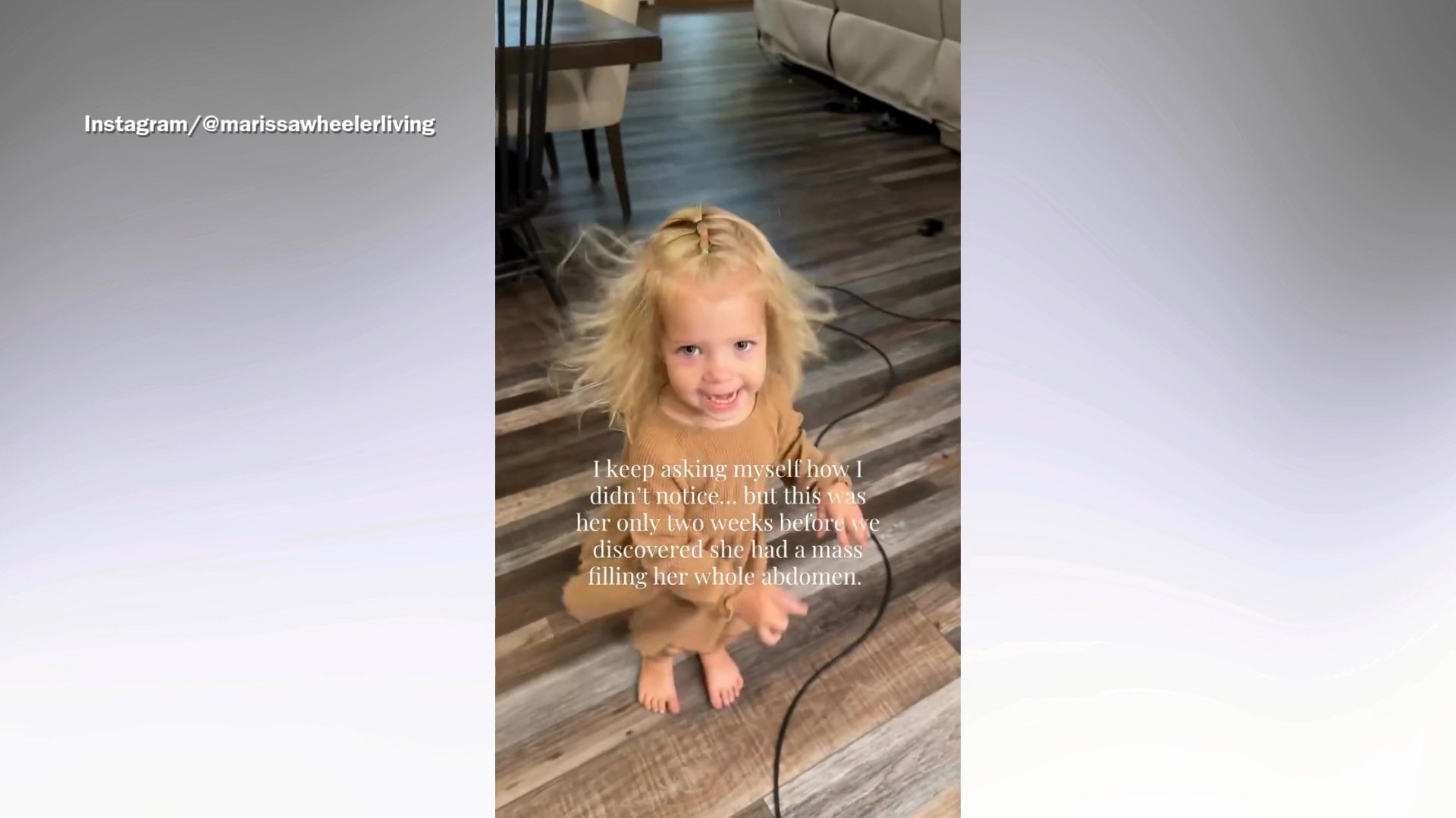 Toddler complains of tummy ache — days later, parents face worst nightmare