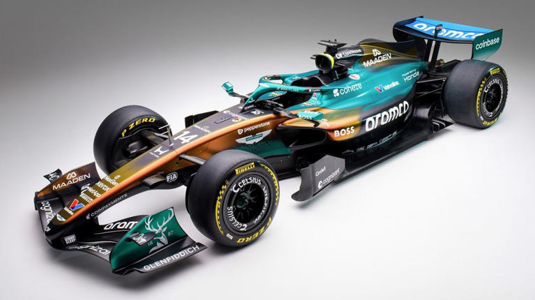 Aston Martin unveils special colour-shifting Monaco GP livery